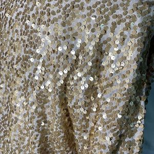Liliana | Tops | New Women Gold Sequin Top B569 | Poshmark